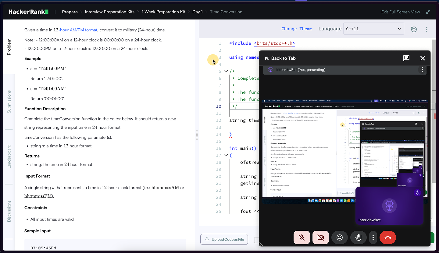 InterviewBot - AI Chatbot Platform